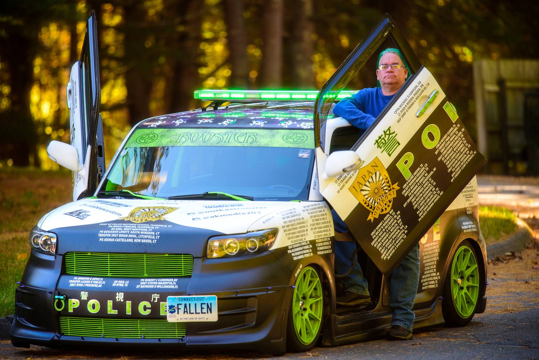 Conn. man’s car is a mobile tribute to fallen police officers - Law ...