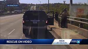 Watch Iowa Police Save Man Trying to Jump from Bridge - Law Enforcement ...