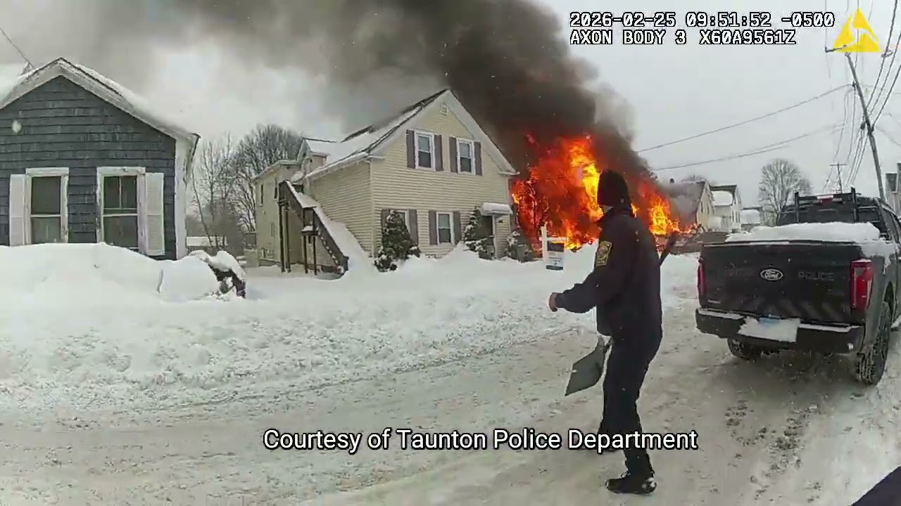 Massachusetts police bodycam video shows response to catastrophic home ...